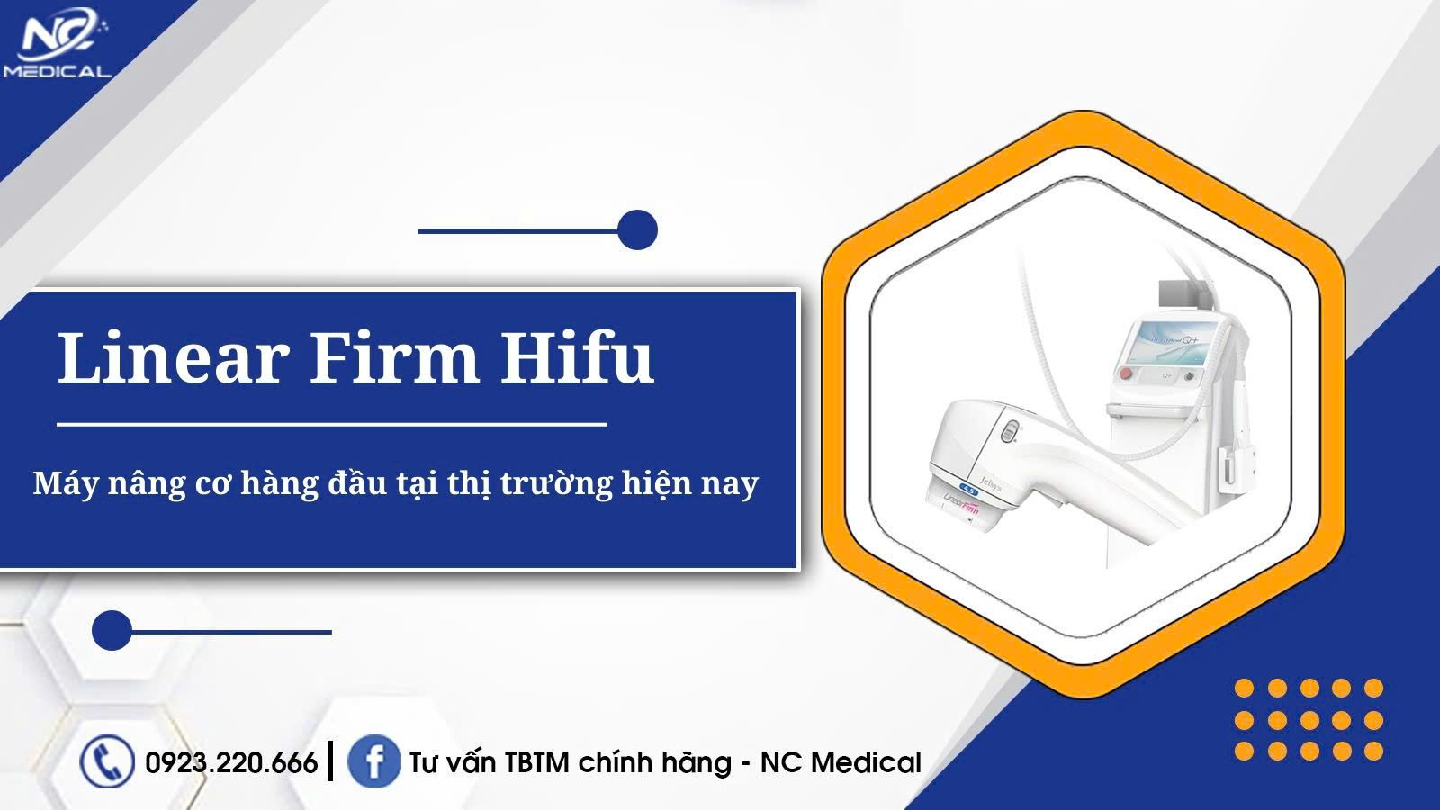 Linear Firm Hifu - Máy nâng cơ hàng đầu tại thị trường hiện nay